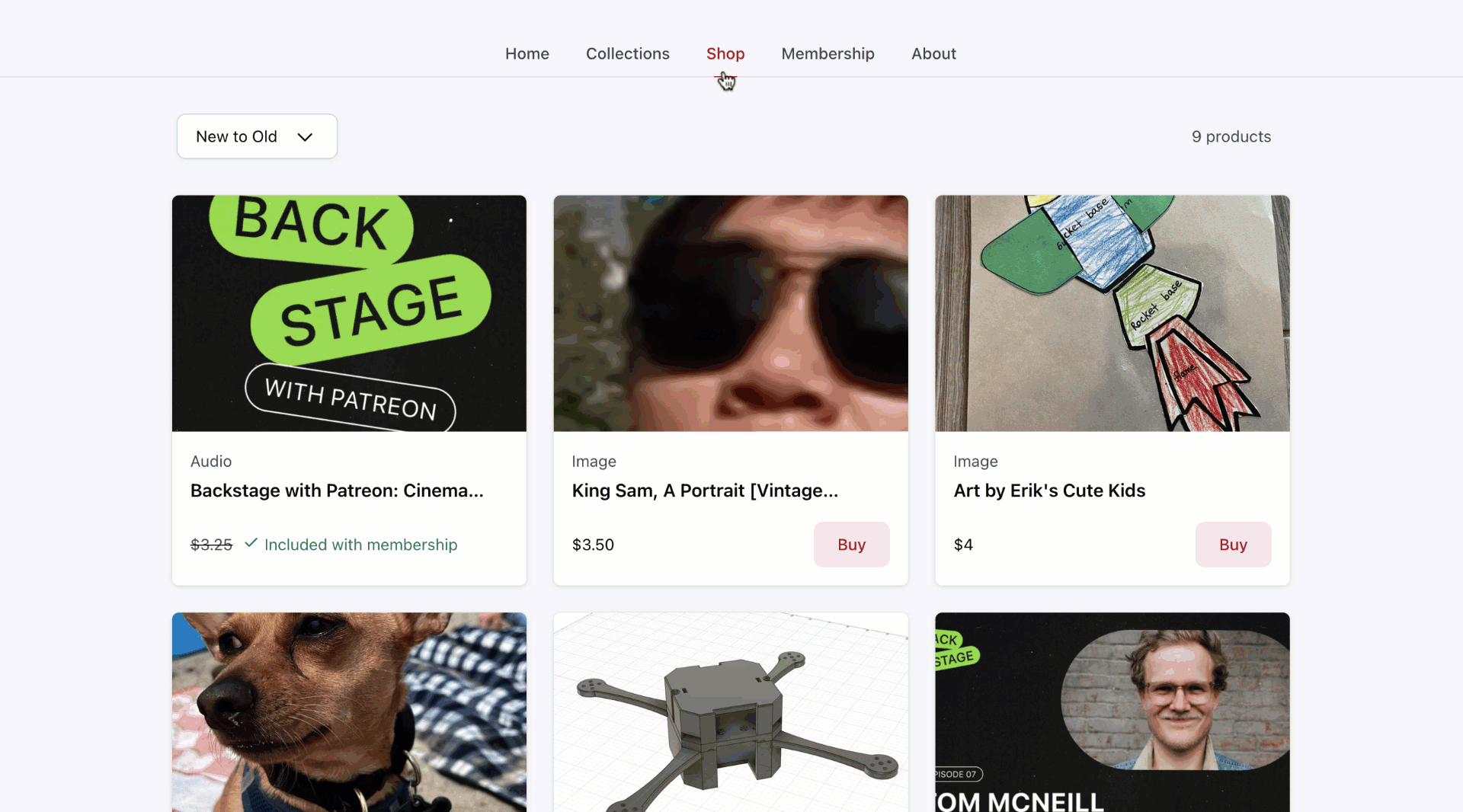 My purchases – Patreon Help Center