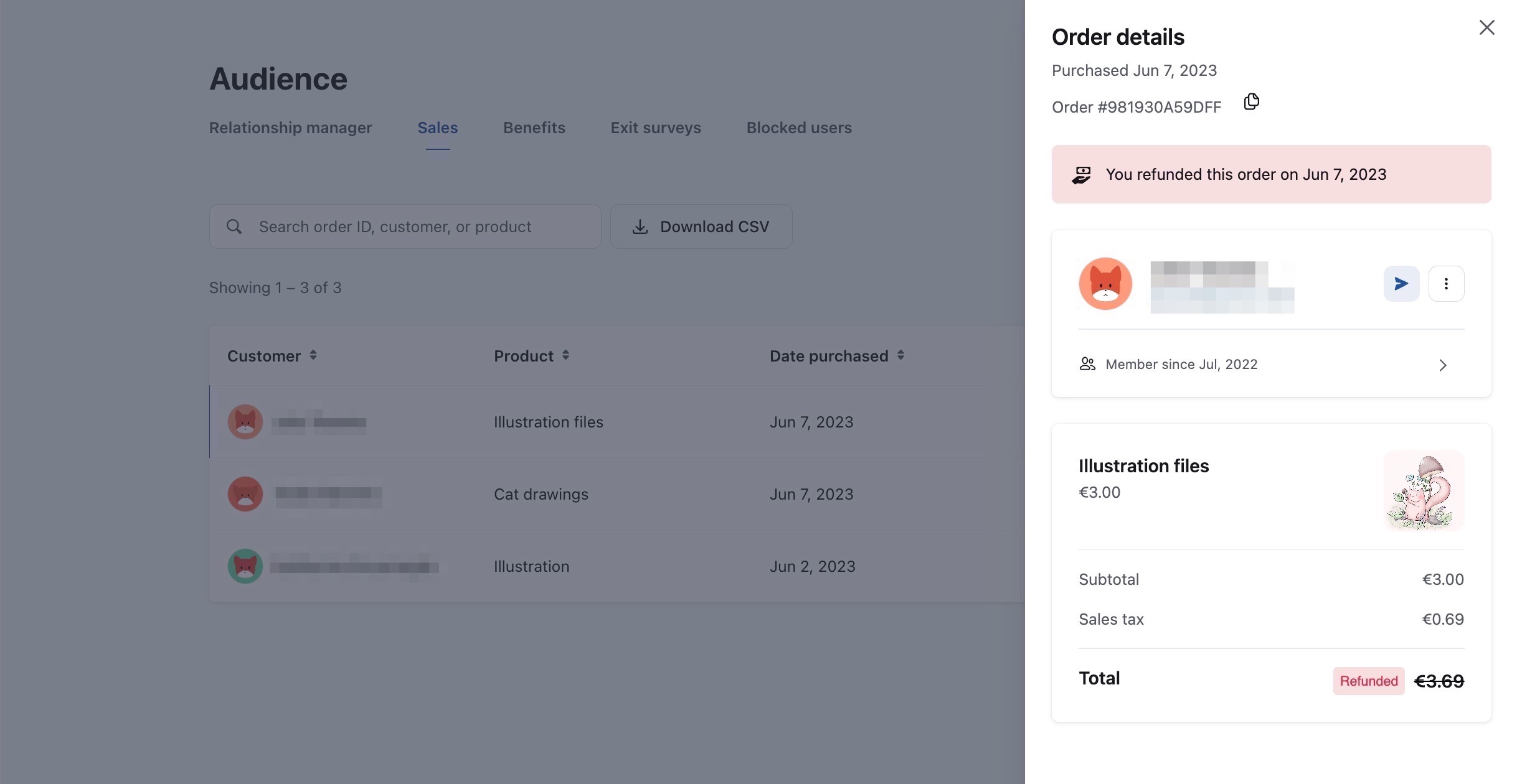 Managing customers – Patreon Help Center