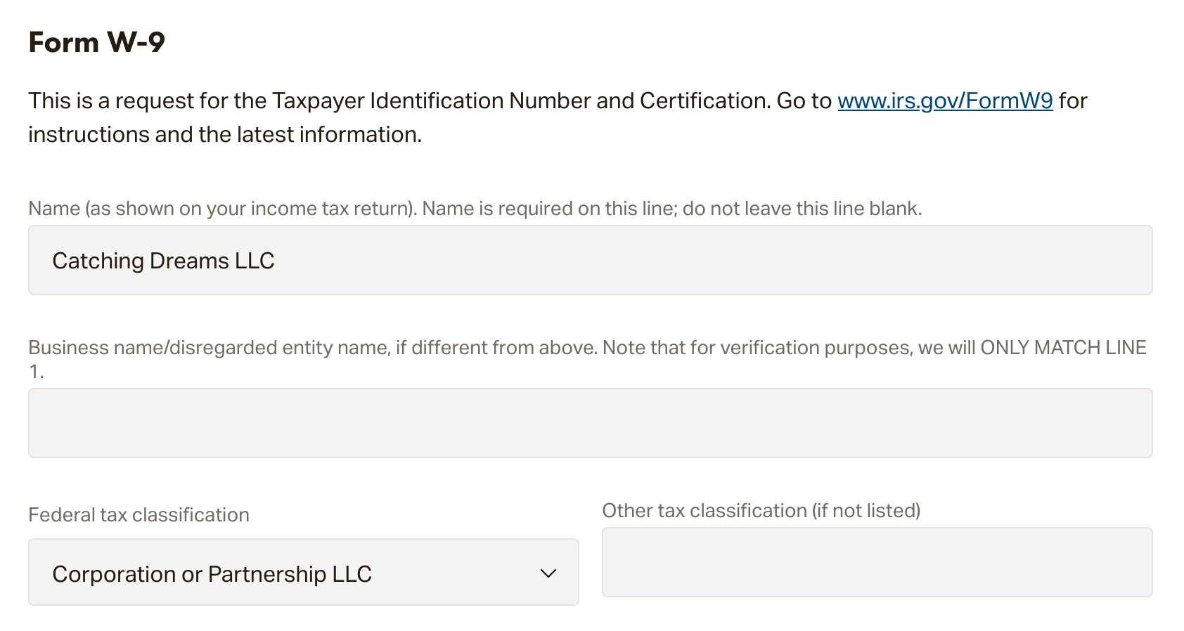 Submitting a W-9 – Patreon Help Center