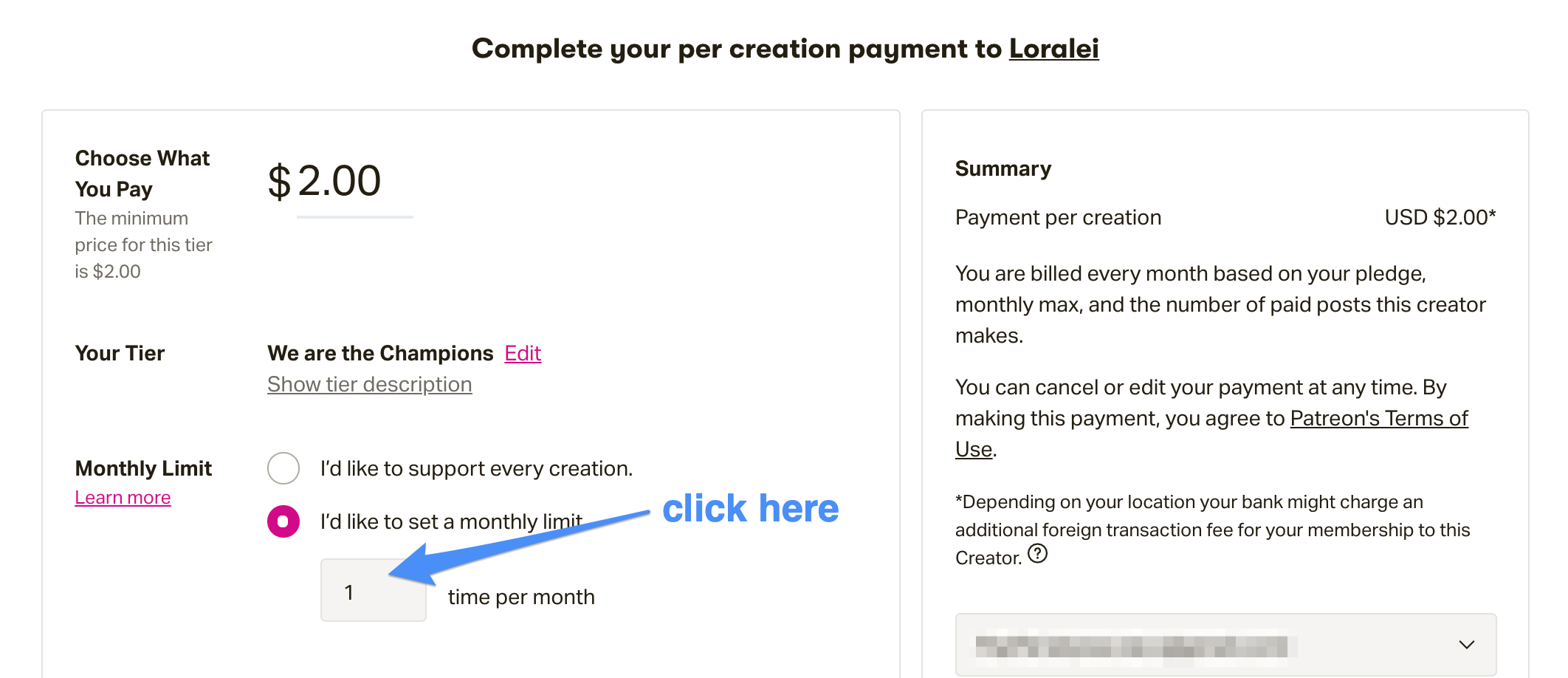 Charged more than my membership amount – Patreon Help Center
