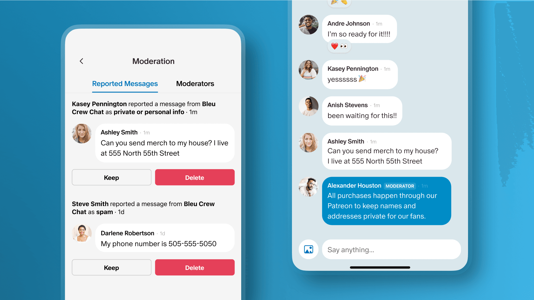 Creator and trusted moderator tools for Live – Patreon Help Center