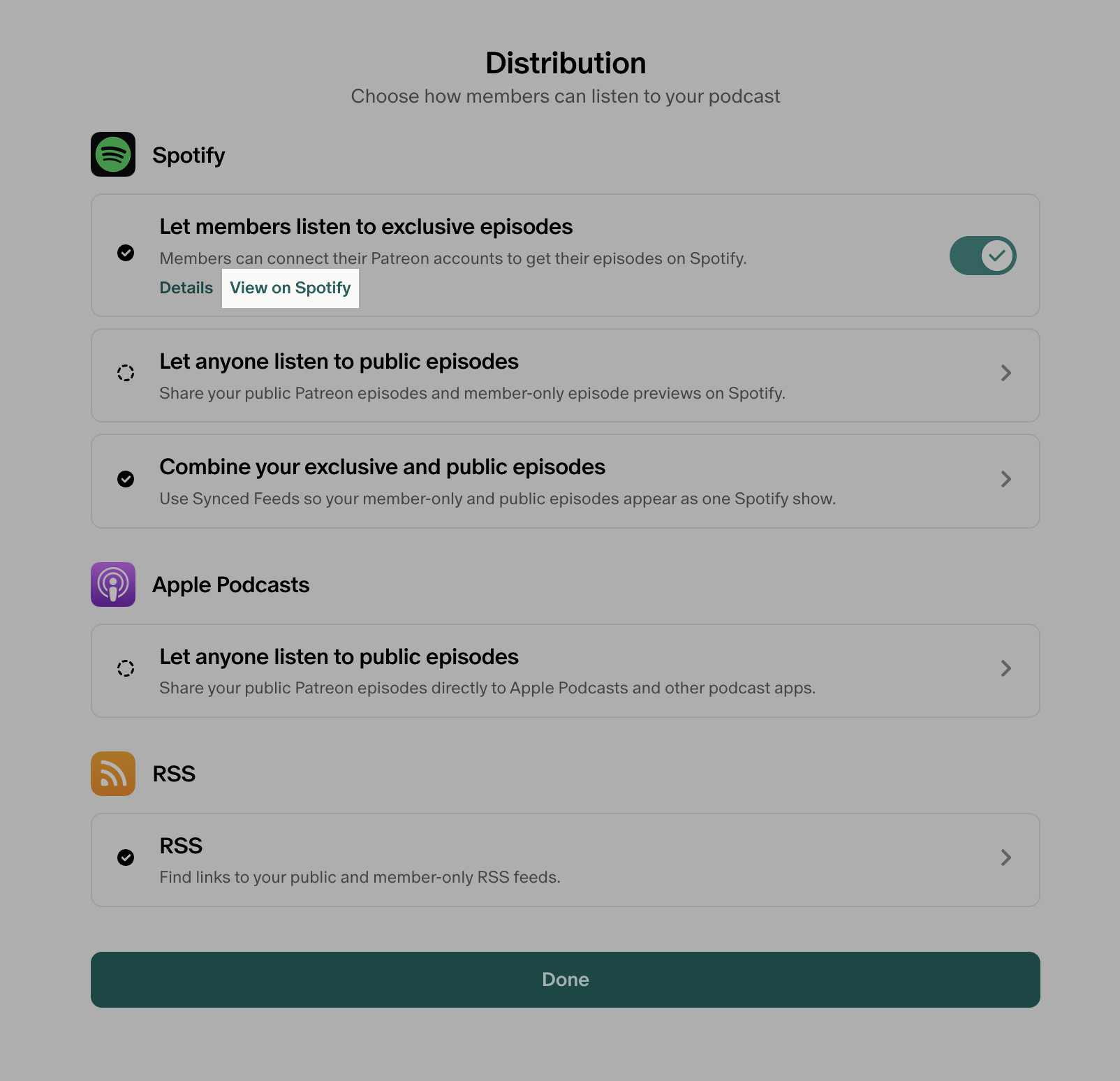 Share your podcast on Spotify – Patreon Help Center